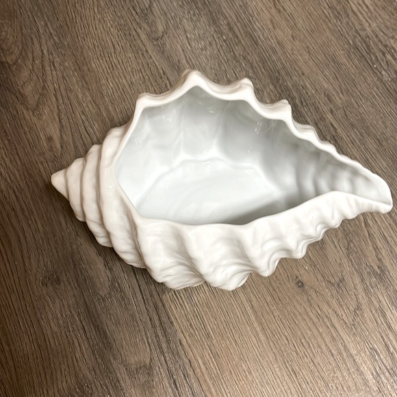 Art | New White Decorative White Shell Bowl | Poshmark